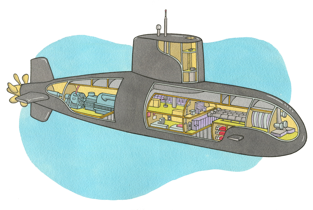 Submarine Cross Section Diagrams Some Type 212 Diagrams From Around